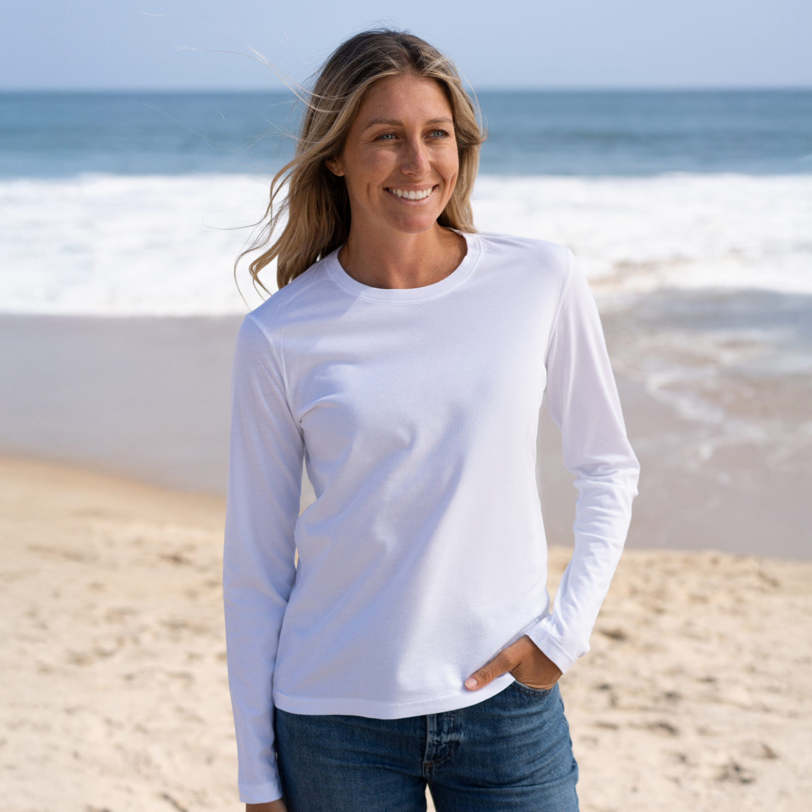 Women's luxury T-Shirts Layering | The Classic T-Shirt Company